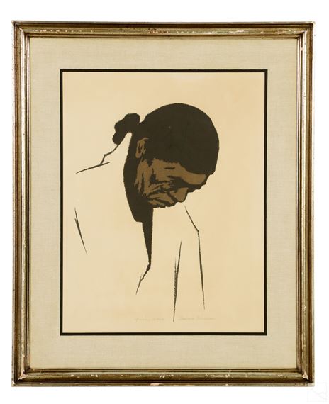 Edward Biberman | Grieving Woman. | MutualArt