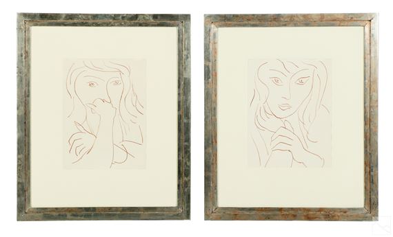 Henri Matisse | Visages (1946) | MutualArt