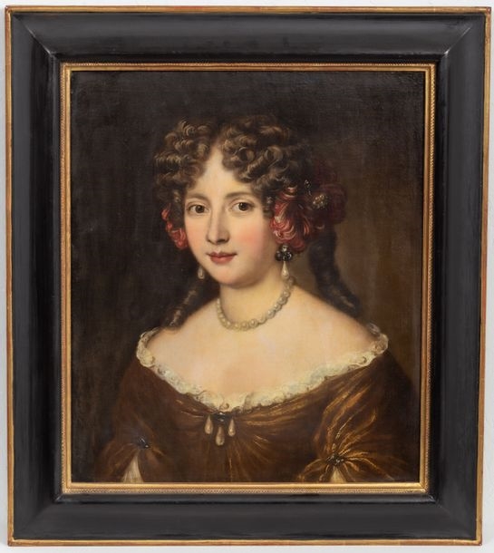 Jacob Ferdinand Voet | Portrait d'Isabella Strozzi-Cozaguti, à la parure de perles | MutualArt