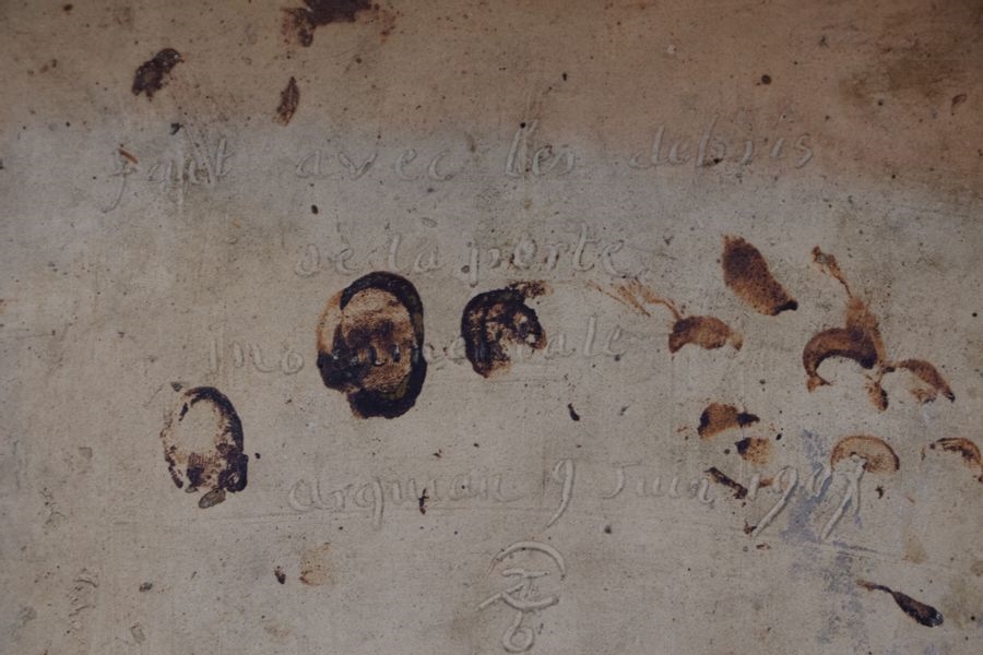 Emile Grittel | Plaque de grès à couverte brun-jaune (1870) | MutualArt