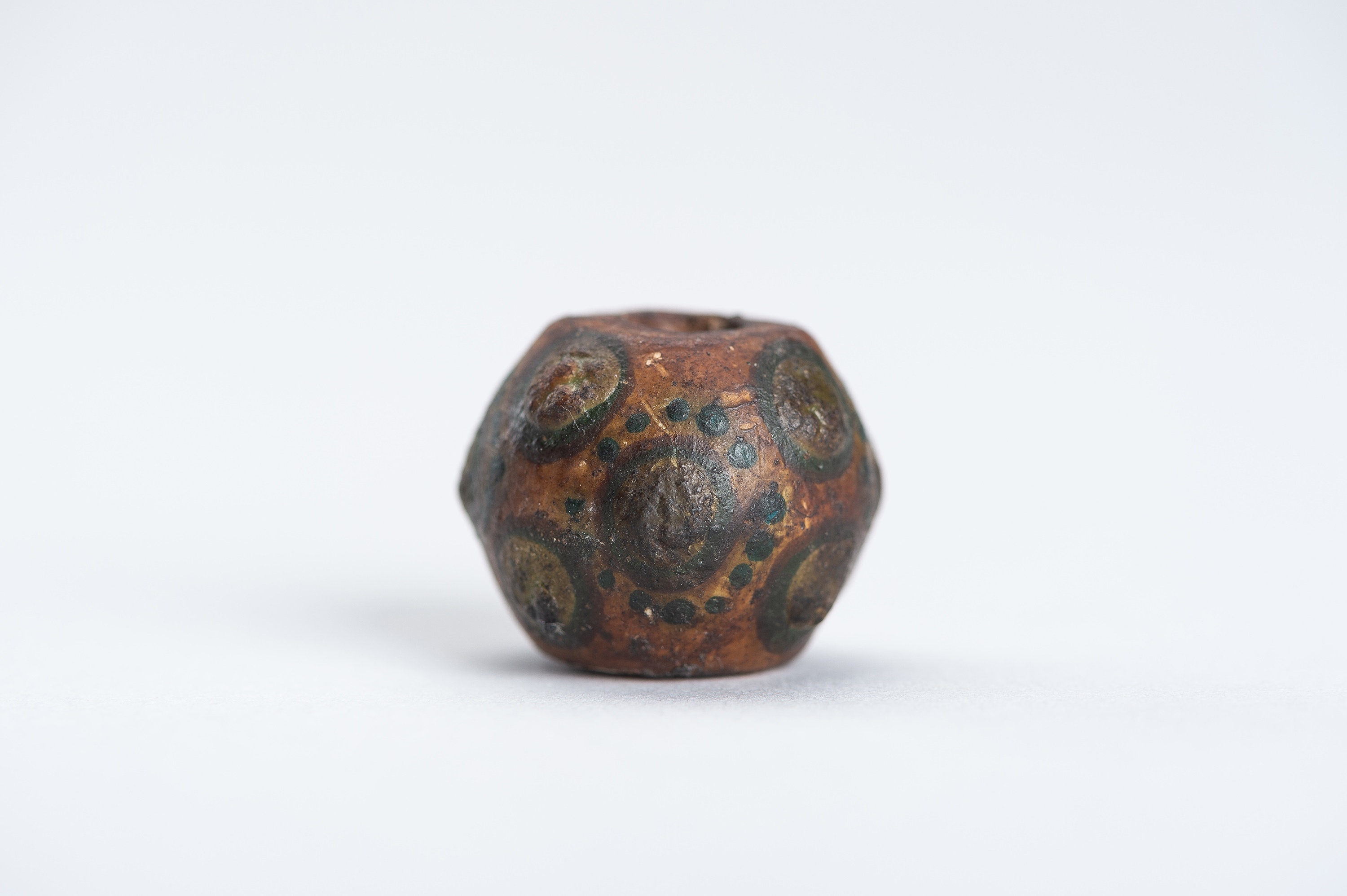 Han Dynasty | TWO GLASS BEADS, HAN DYNASTY | MutualArt