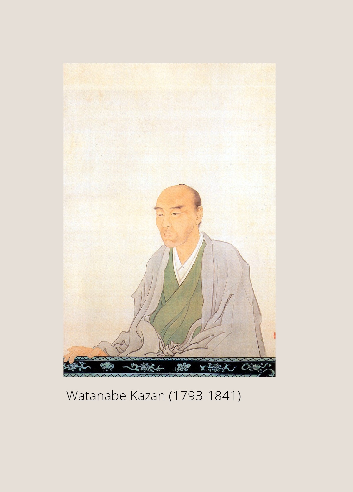 Watanabe Kazan | A SET OF SIX SCROLL PAINTINGS (Early 19th Century ...