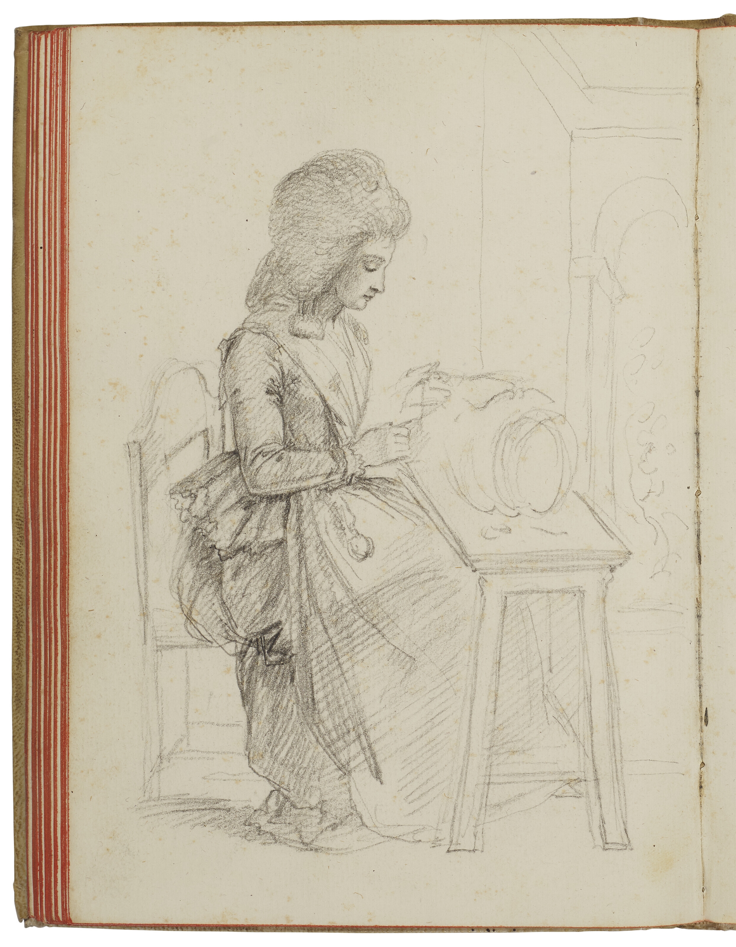 Italian School, 19th Century | A sketchbook of drawings entitled ‘Serie ...
