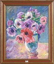 William Malherbe | Nature morte au vase de fleurs (1931) | MutualArt