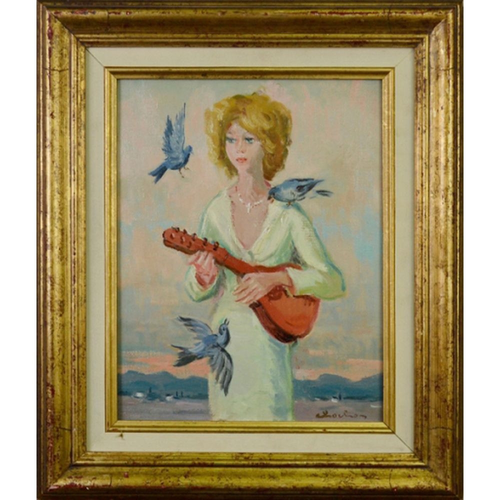 André Chochon | CHOCHON André Eugène Louis (1910 - 2005)Huile sur ...
