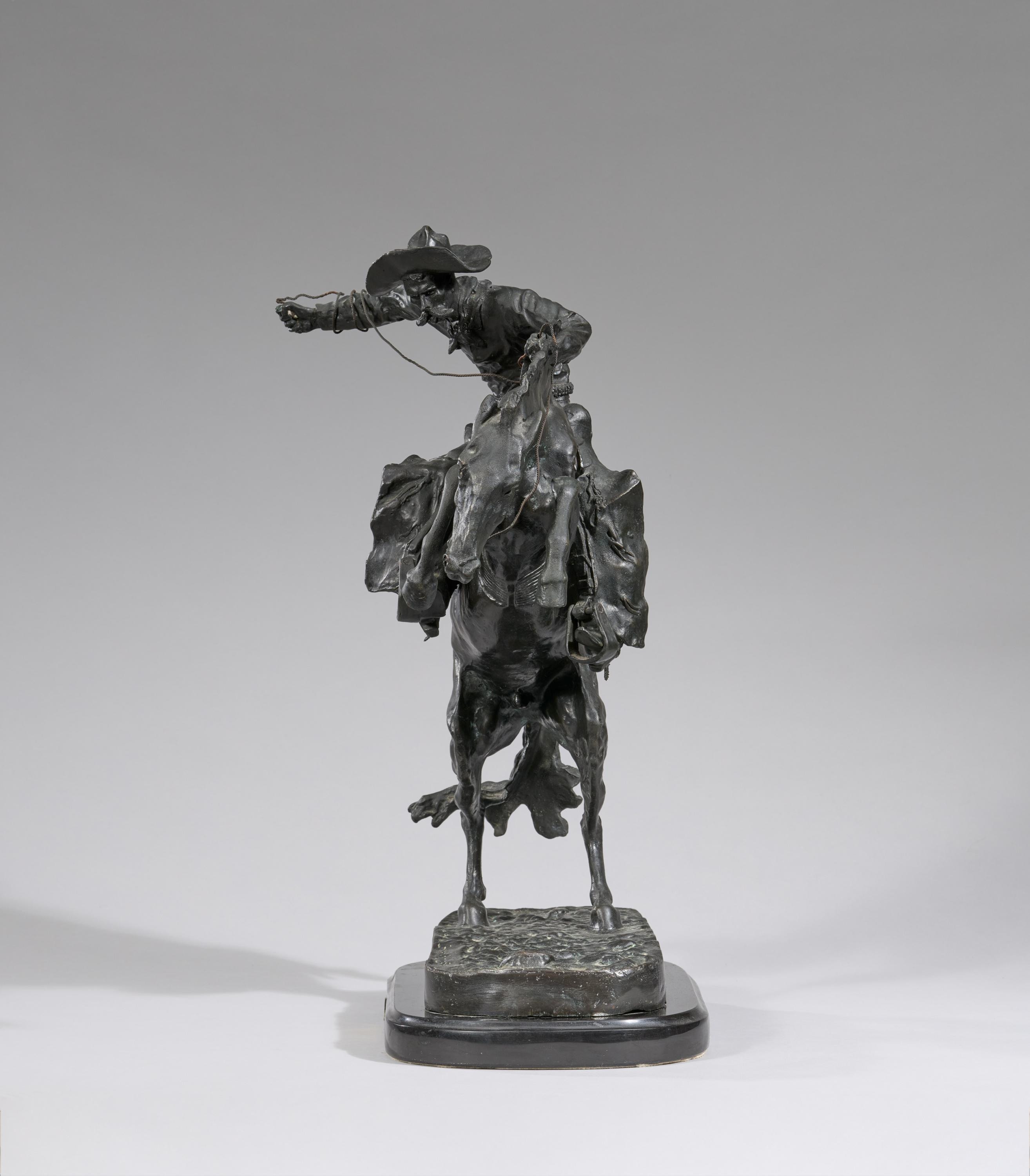 Frederic Remington | Bronco Buster. | MutualArt