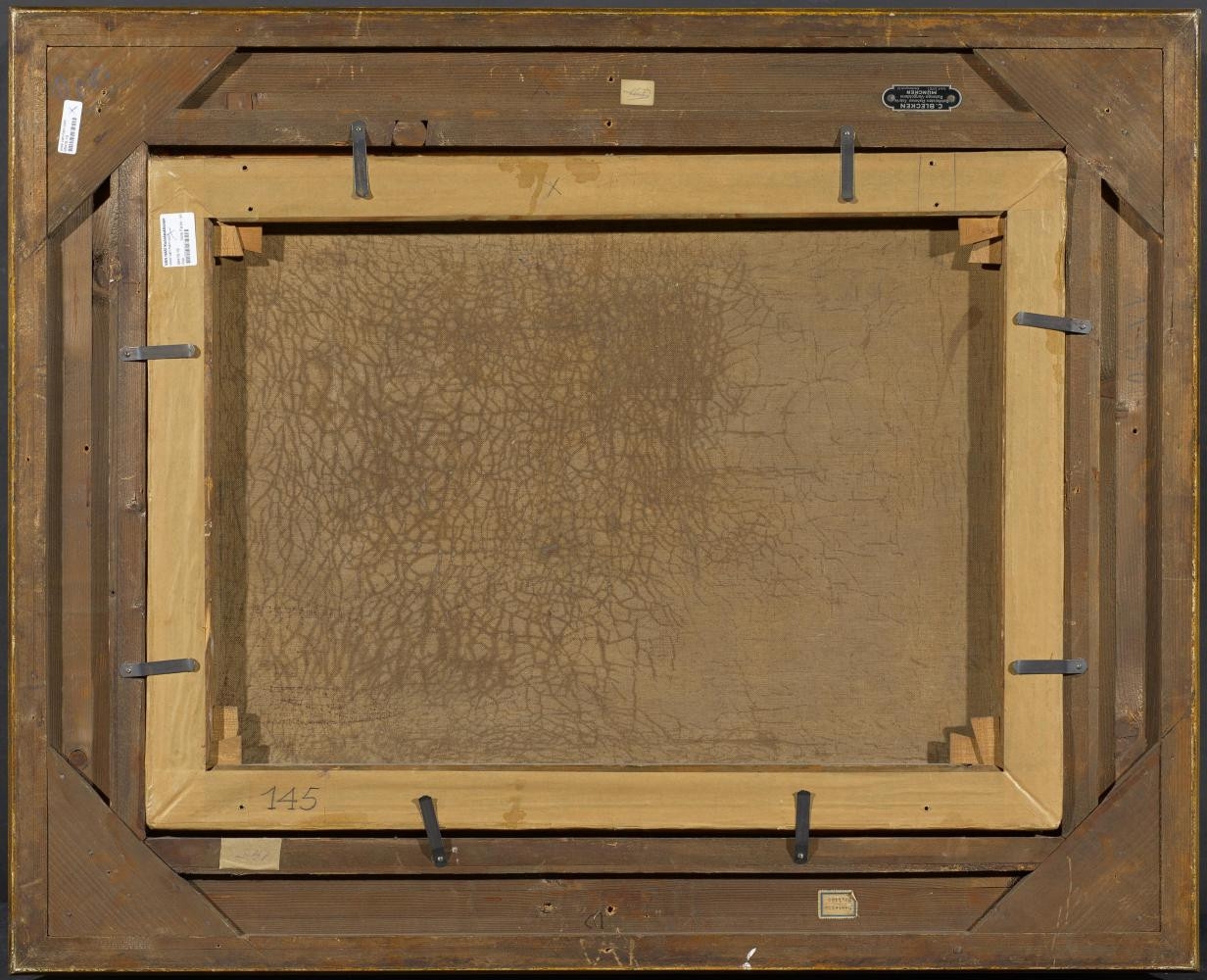 Joseph Roos | Sheep and goats by Italian Ruins. | MutualArt