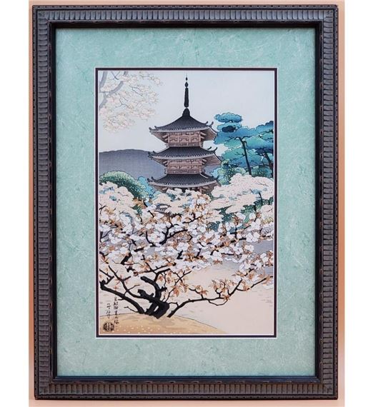 Benji Asada | The Pagoda a Ninnaji Temple in Kyoto | MutualArt