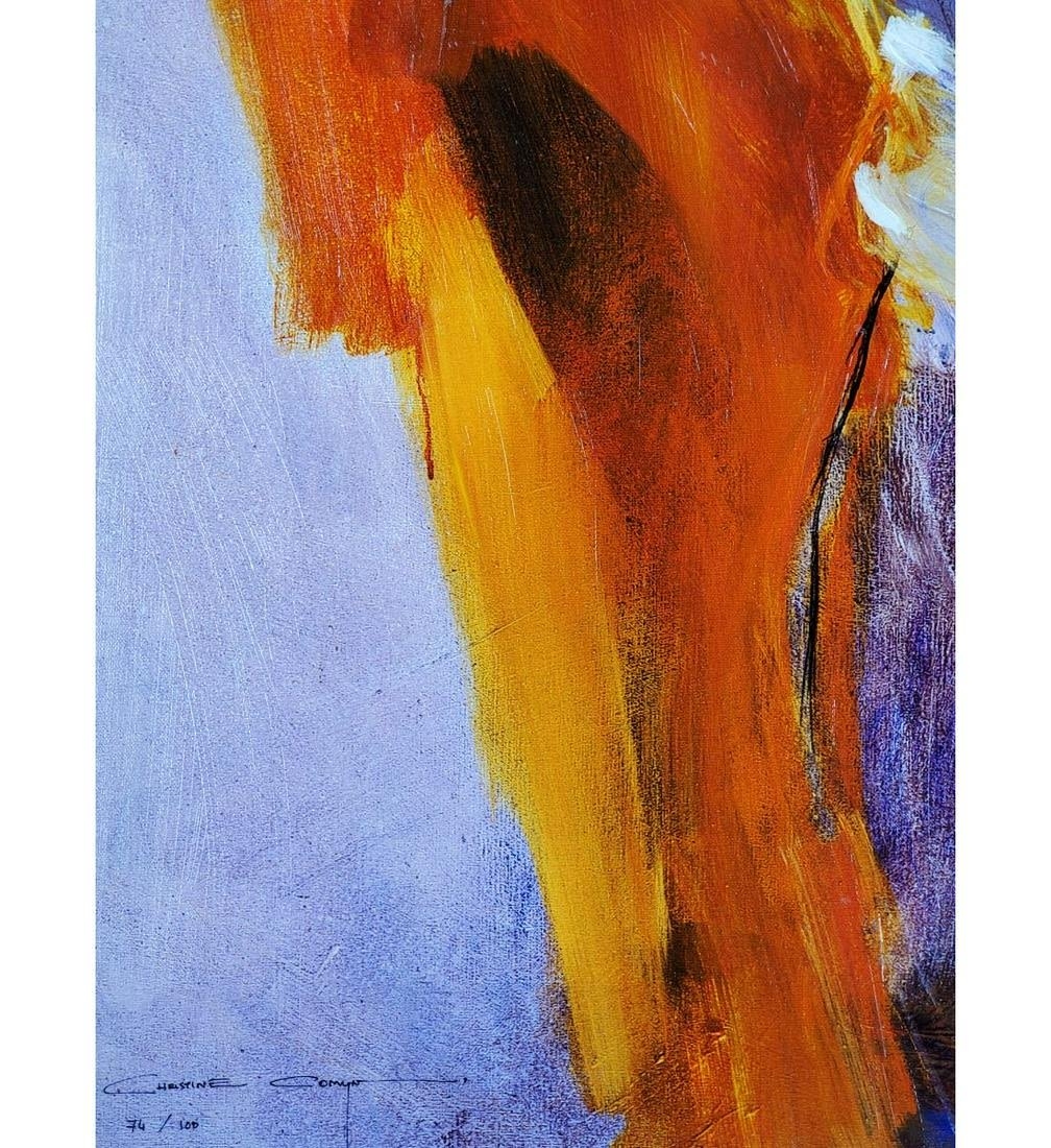 Christine Comyn | Lady in Blue | MutualArt