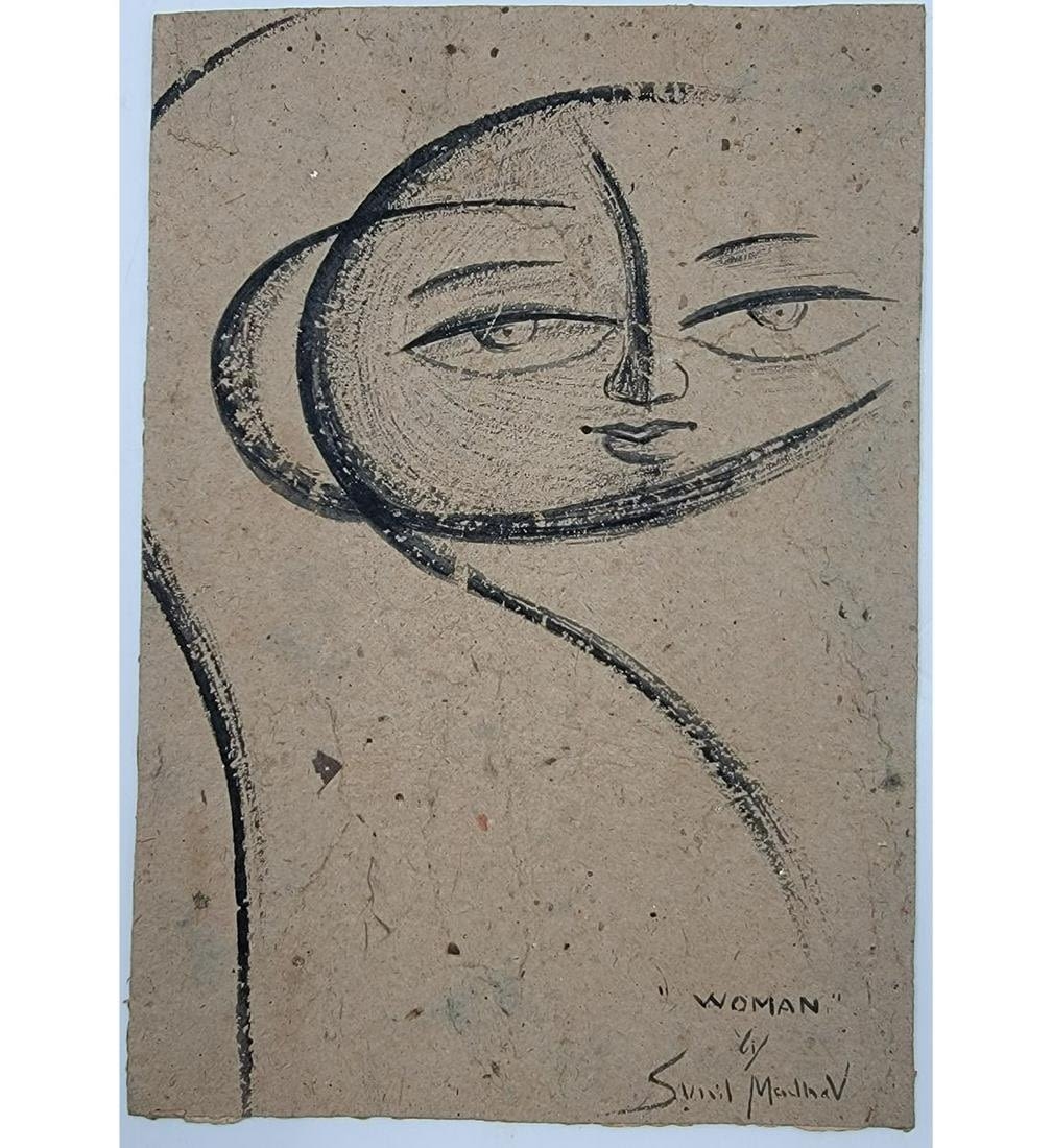 Sunil Madhav Sen | India-Sunil Madhav Sen 1910 -1979 Double Sided ...