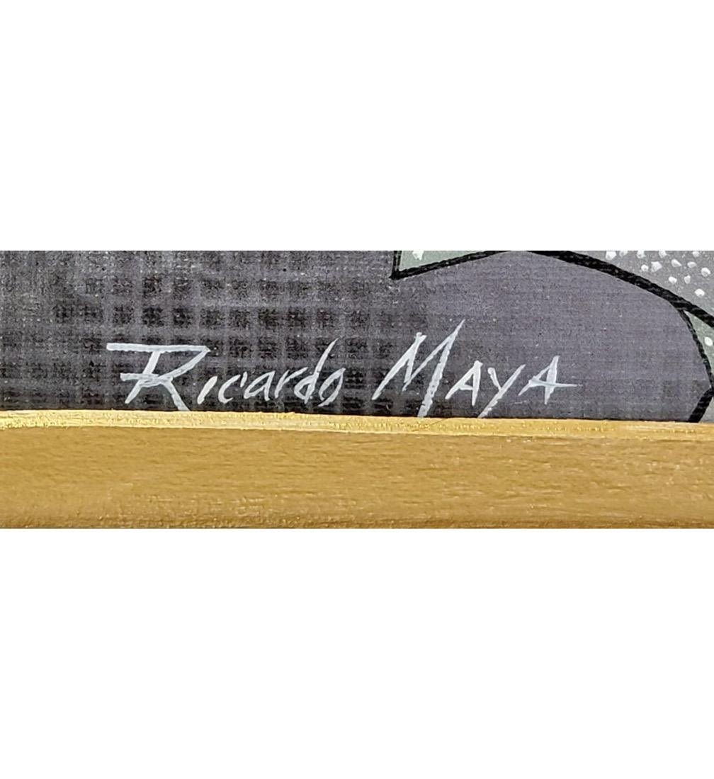Ricardo Maya | Cuban Artist Ricardo Maya Oil Painting Signed Lower Left ...