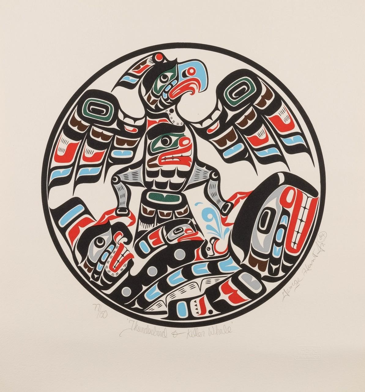 George Hunt | Thunderbird & Killer Whale | MutualArt