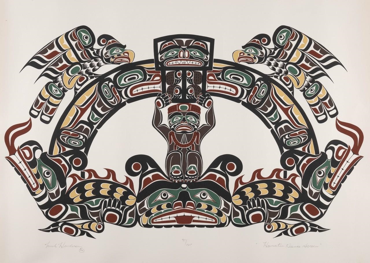 Mark Henderson | Hamatsa Dance Screen | MutualArt