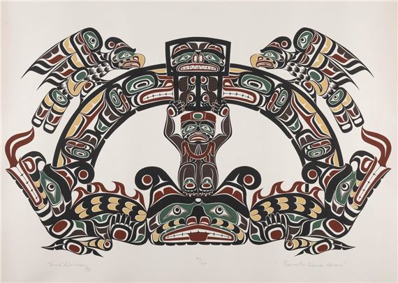 Mark Henderson | Hamatsa Dance Screen | MutualArt