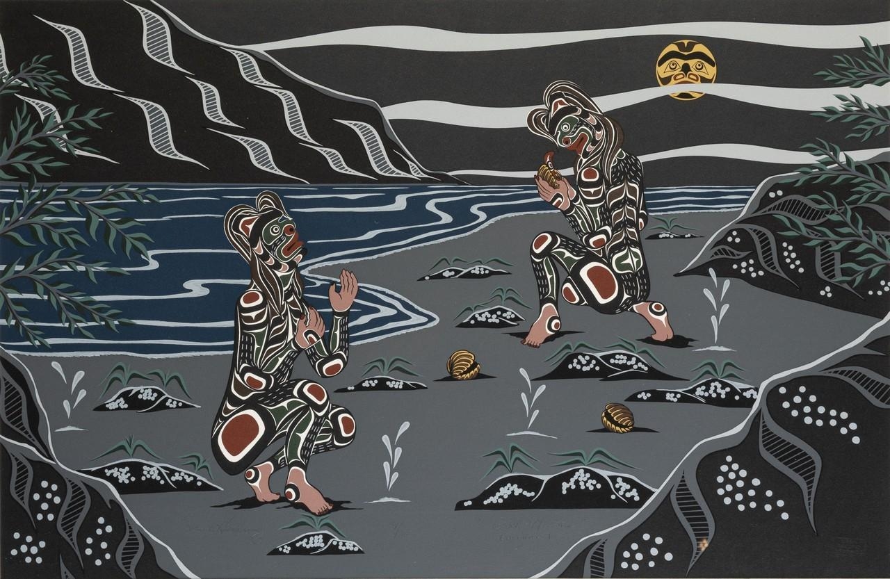 Mark Henderson | Cockle Hunters | MutualArt