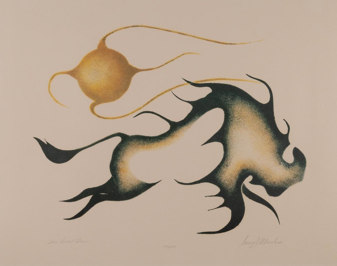 Garry Meeches | The Great Bison | MutualArt