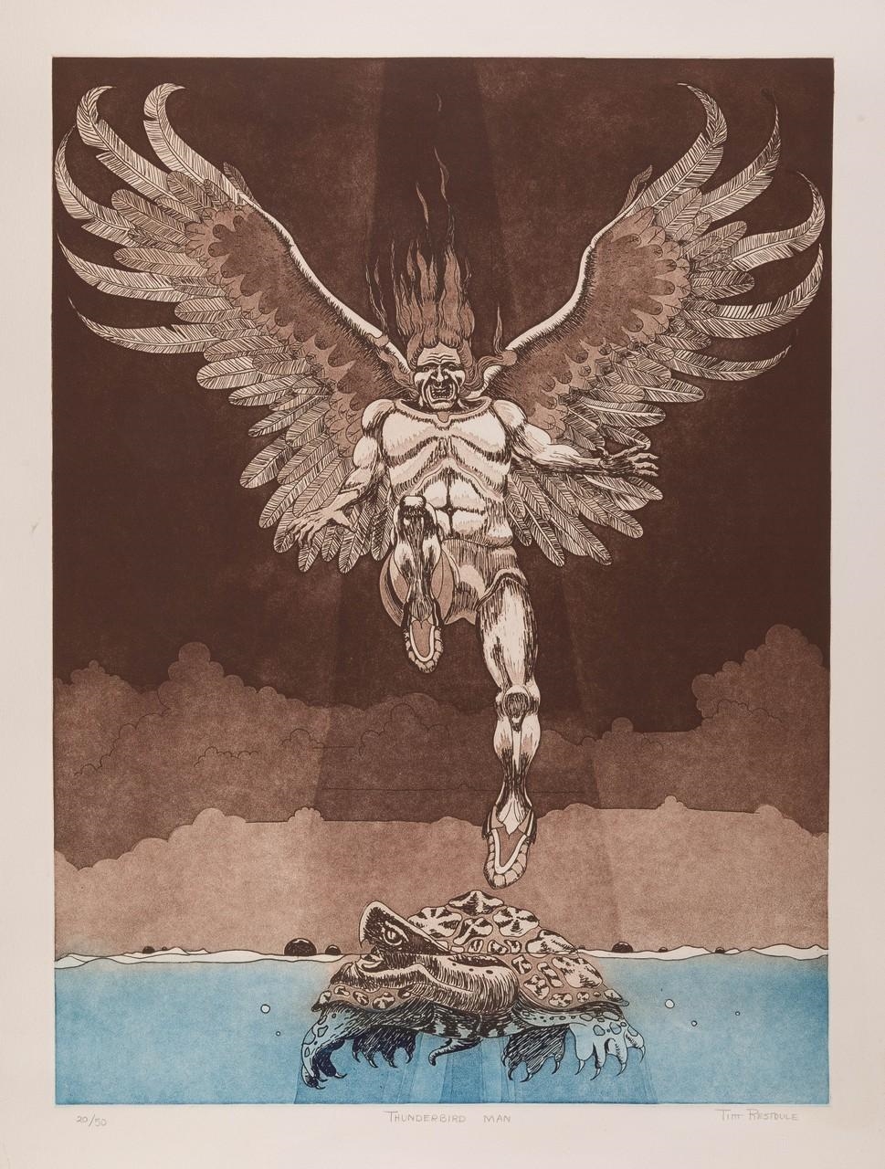 Tim Restoule | Thunderbird Man | MutualArt