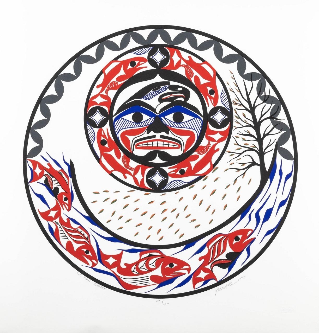 Patrick Amos | Thunderbird and Whale (1992) | MutualArt