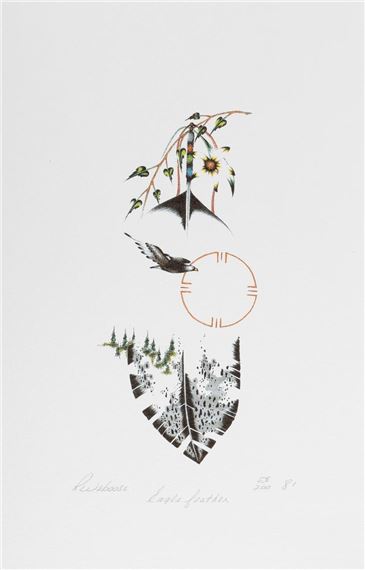 Ralph Waboose | Eagle Feather | MutualArt