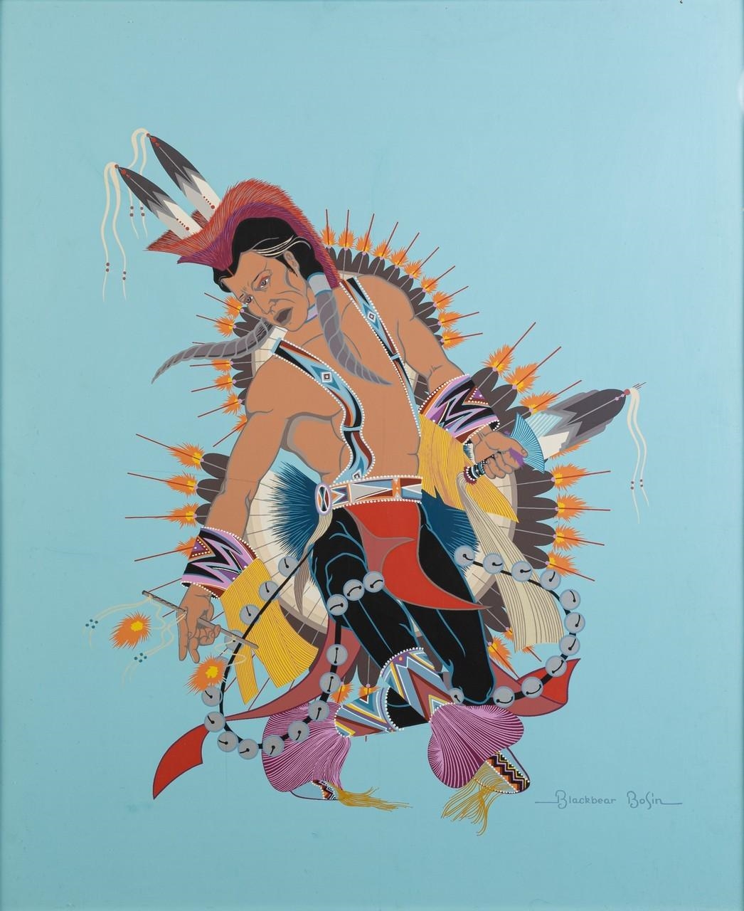 Blackbear Bosin | The Kiowa Dancer | MutualArt
