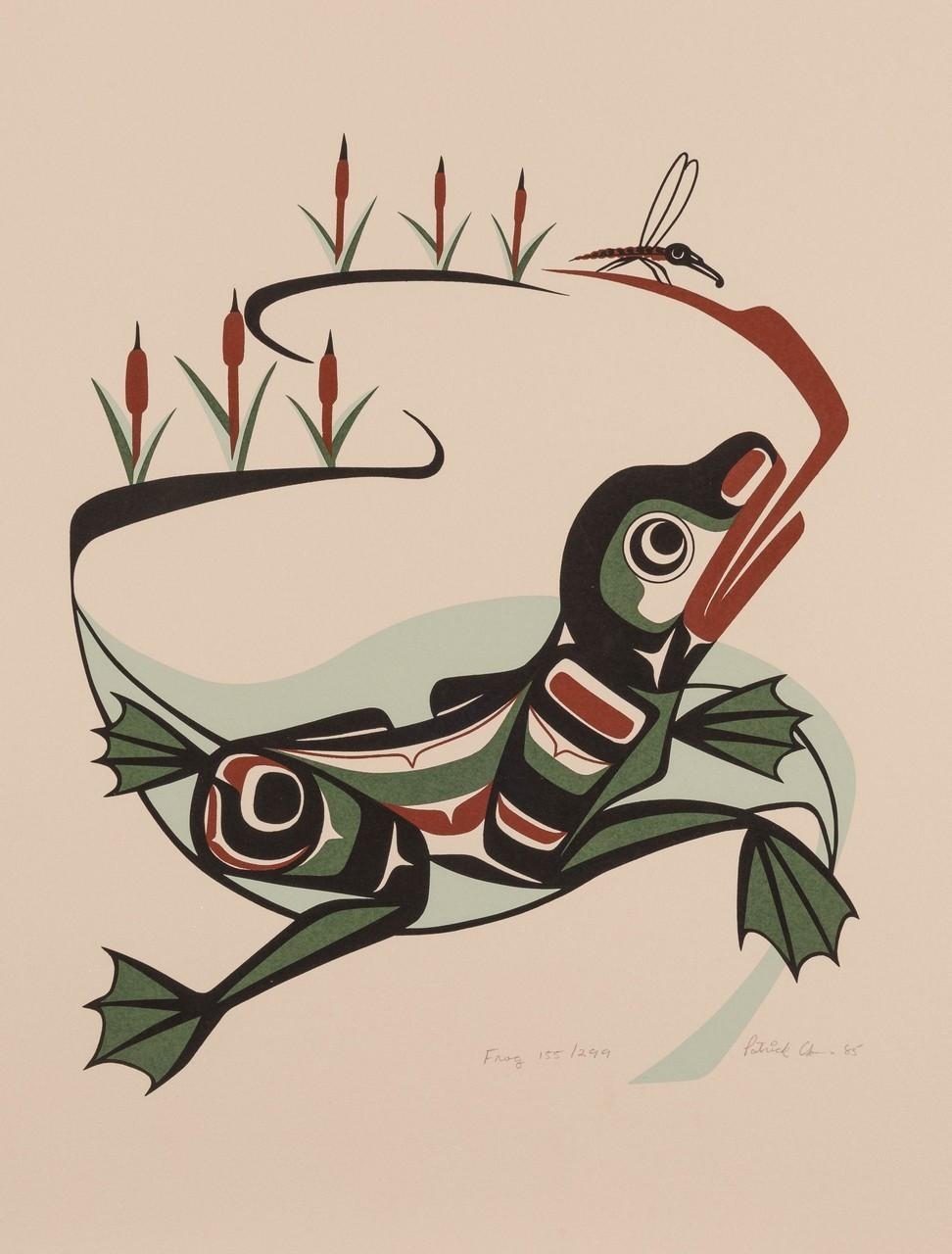 Patrick Amos | Thunderbird and Whale (1992) | MutualArt