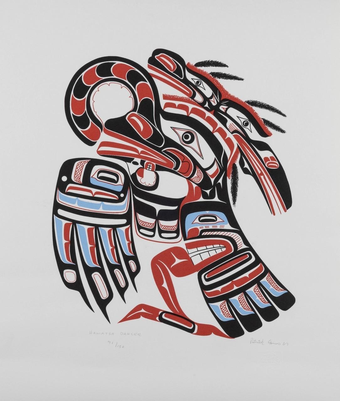 Patrick Amos | Thunderbird and Whale (1992) | MutualArt