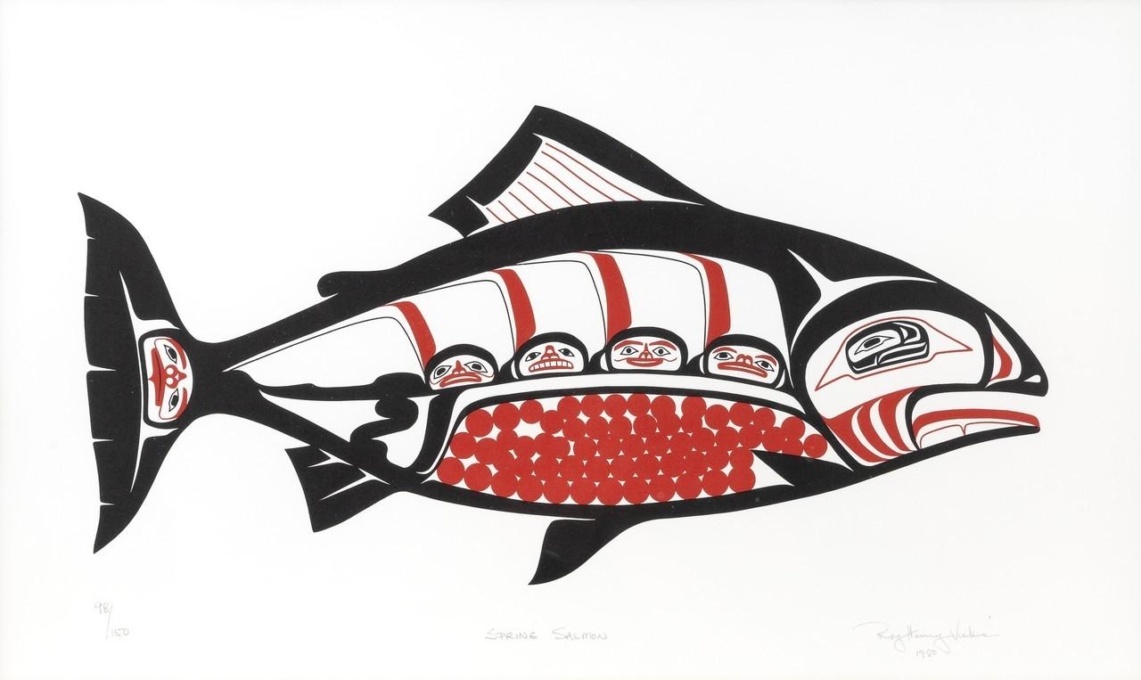 Roy Henry Vickers | Spring Salmon | MutualArt