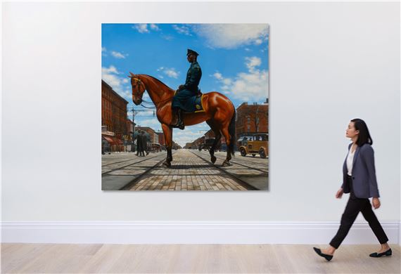 Kadir Nelson | Harlem Equus (2014) | MutualArt