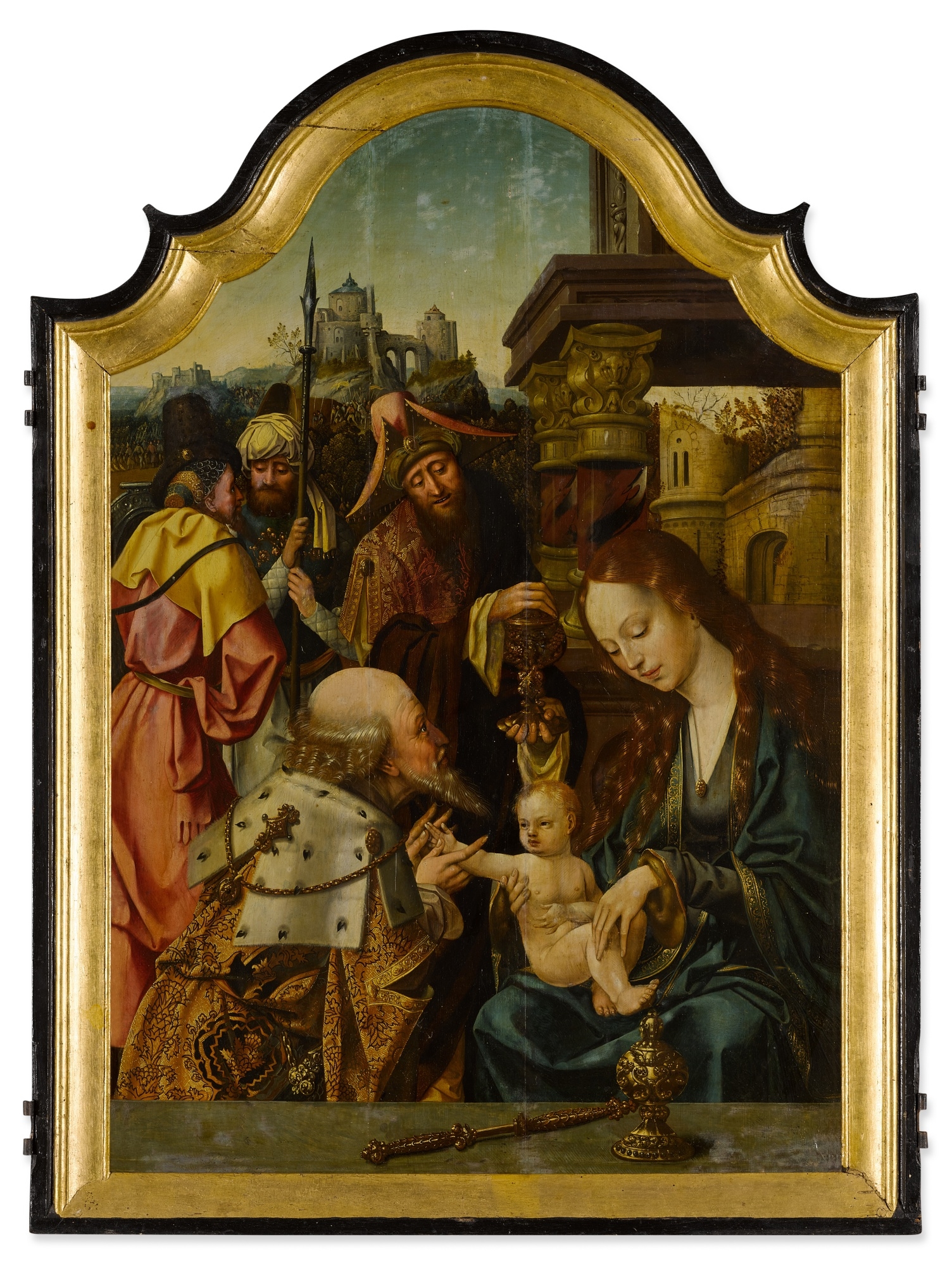 Jan Mertens the Younger | Adoration of the Magi (1518) | MutualArt