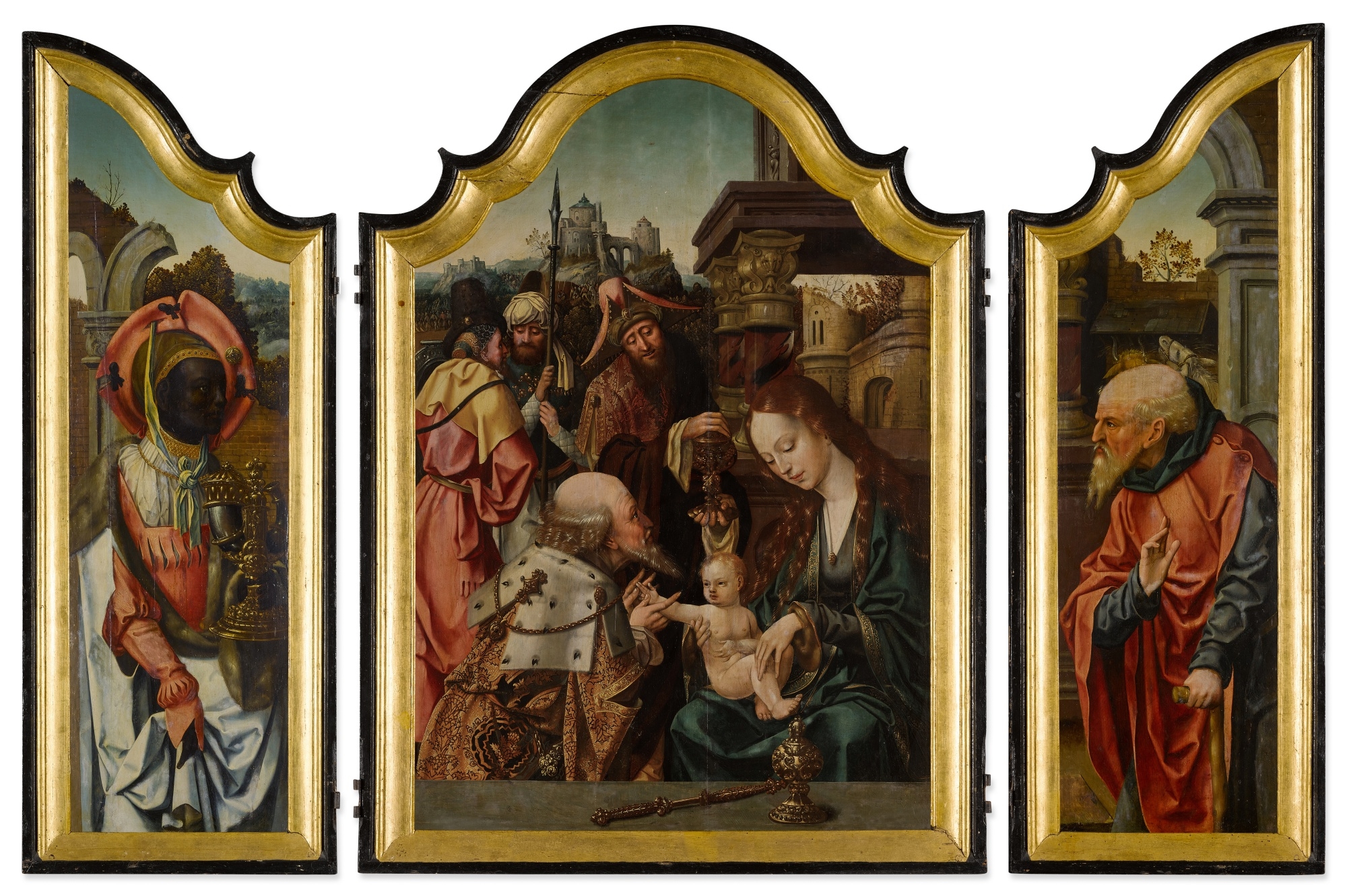 Jan Mertens the Younger | Adoration of the Magi (1518) | MutualArt