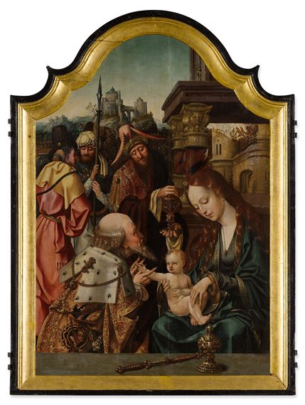 Jan Mertens the Younger | Adoration of the Magi (1518) | MutualArt
