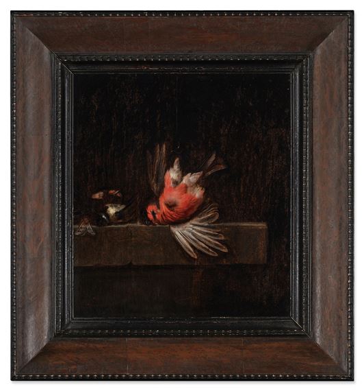 Jan Vonck | Still life with a kingfisher; Still life with a male ...