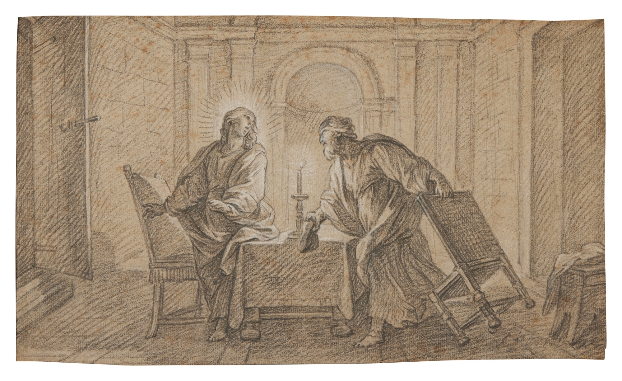 Pierre Parrocel | The Supper at Emmaus | MutualArt