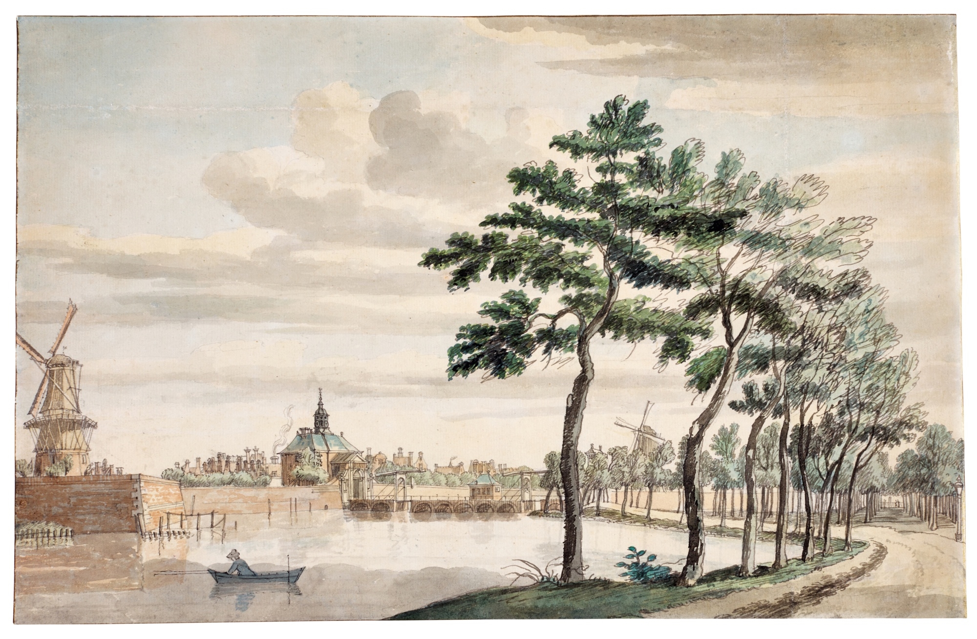 Jan de Beyer | View of the Weesperpoort, Amsterdam | MutualArt
