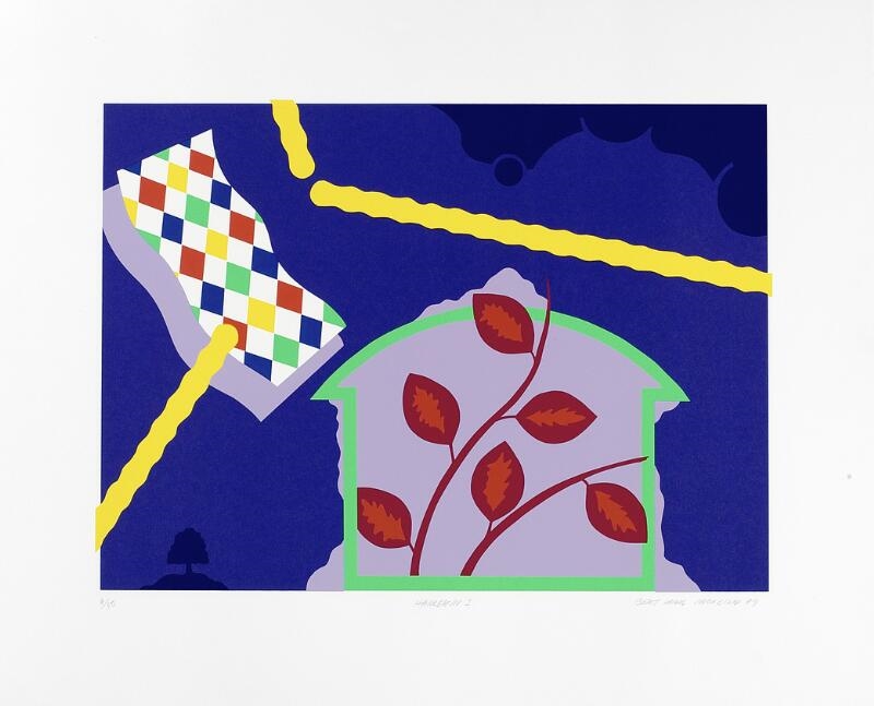 Bent Karl Jacobsen | Harlekin 1 and Palme 2 | MutualArt
