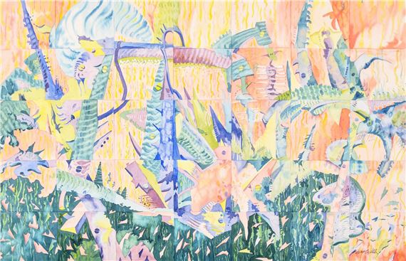 Sally Miller | Sally Miller Watercolor Painting | MutualArt