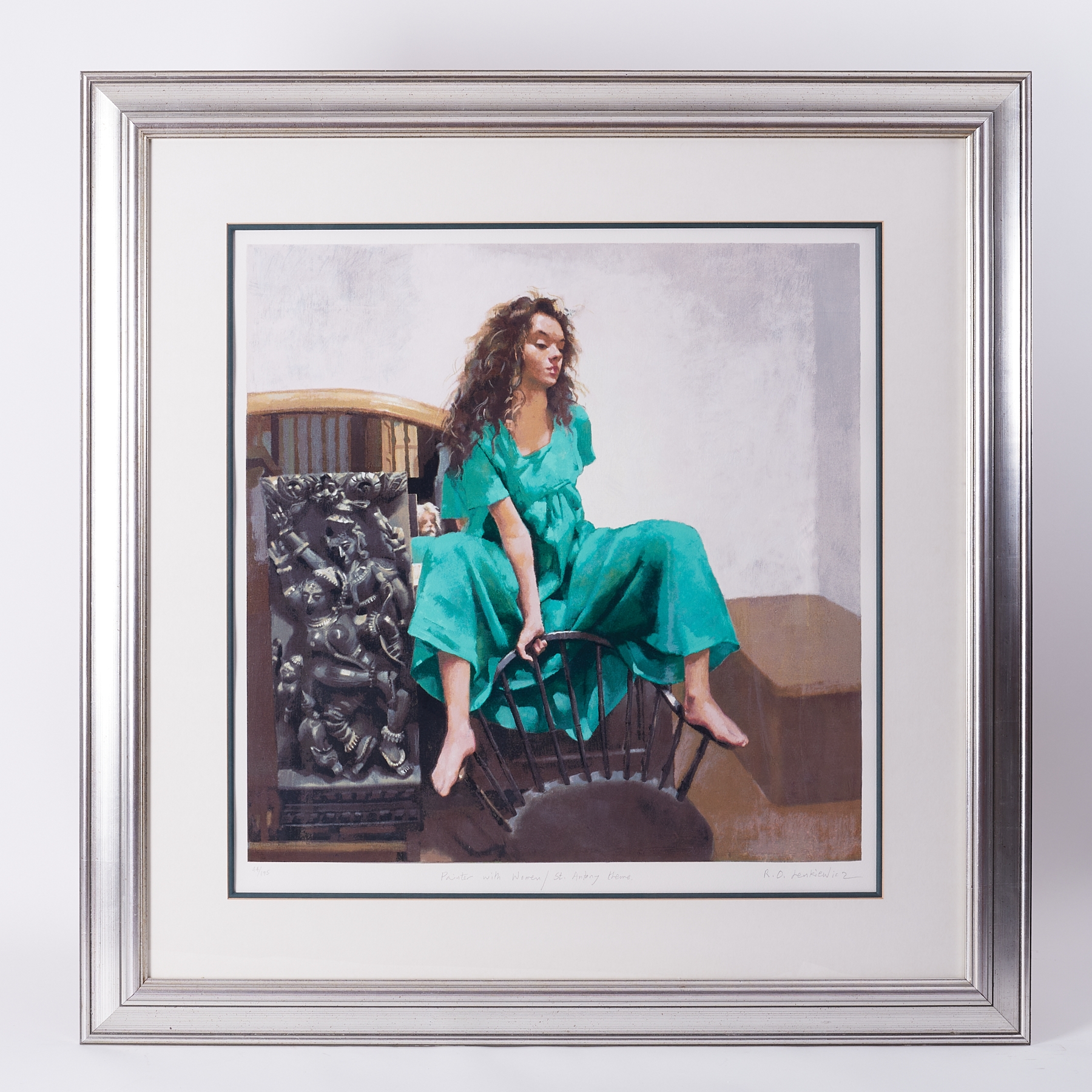 Robert Lenkiewicz | Painter with Women / St Antony Theme | MutualArt