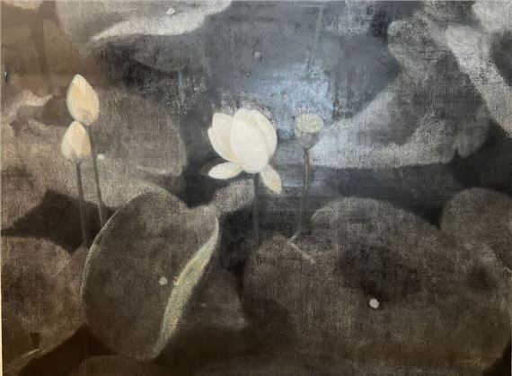 Yang Cheng | White lotus or water lilies | MutualArt