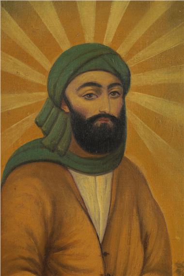 Qajar School, 19th Century | PORTRAIT OF IMAM ALI AND HIS SONS | MutualArt