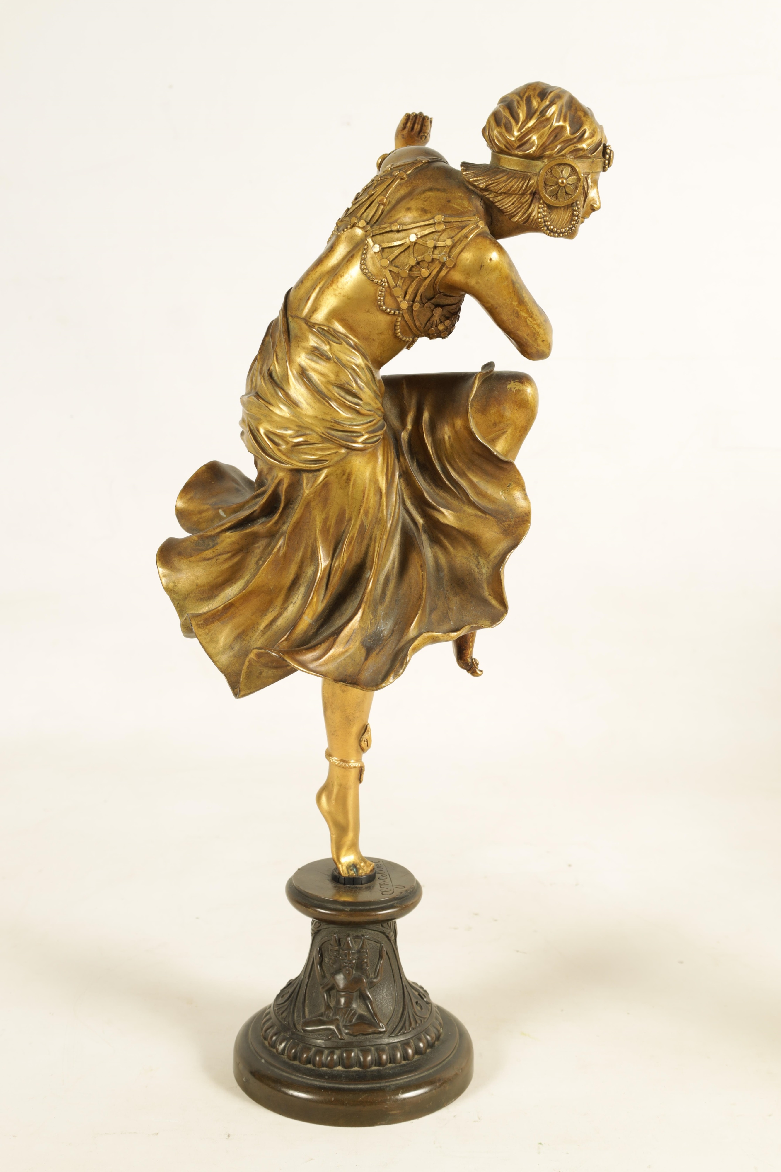 Claire Jeanne Roberte Colinet | . A STYLISH ART DECO GILT BRONZE ...