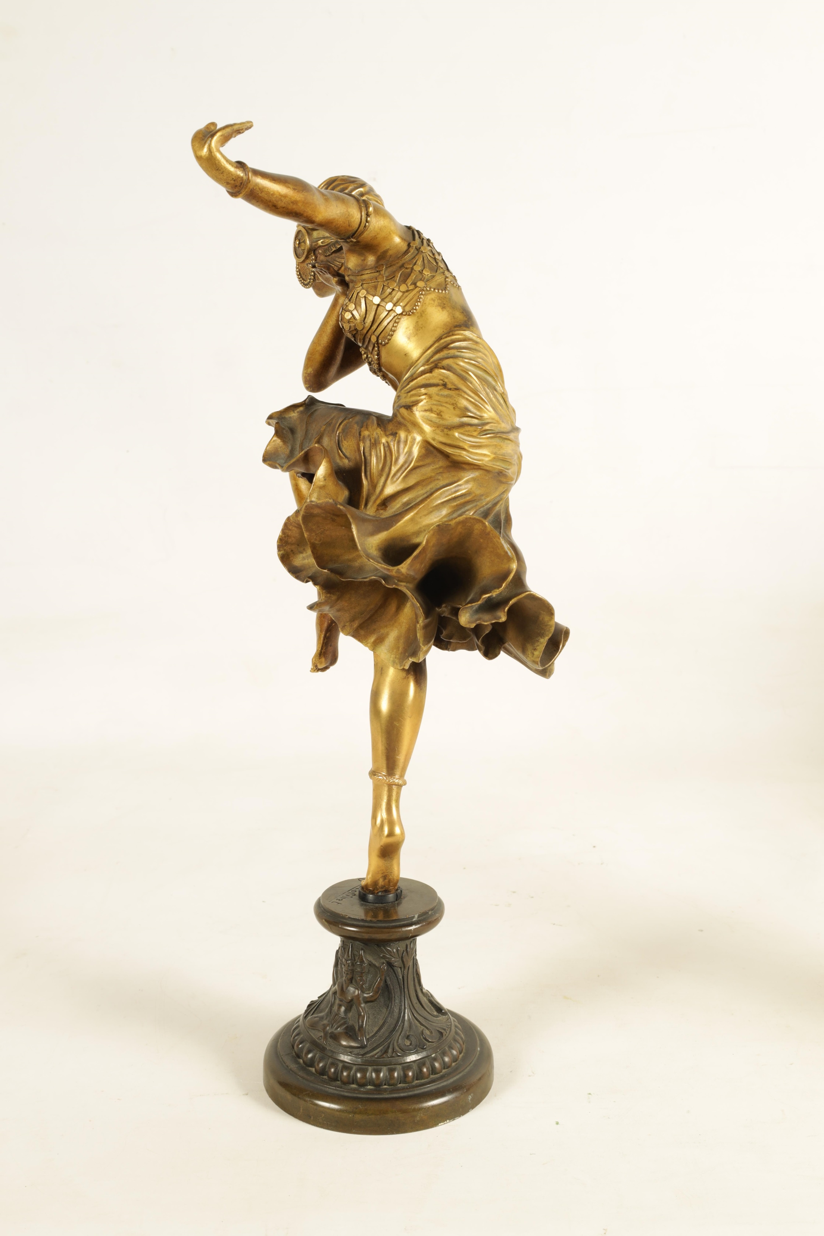 Claire Jeanne Roberte Colinet | . A STYLISH ART DECO GILT BRONZE ...
