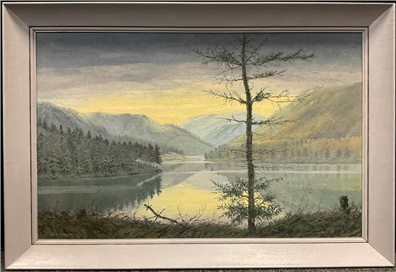 Rex N. Preston | Misty Morning, Howden Reservoir | MutualArt