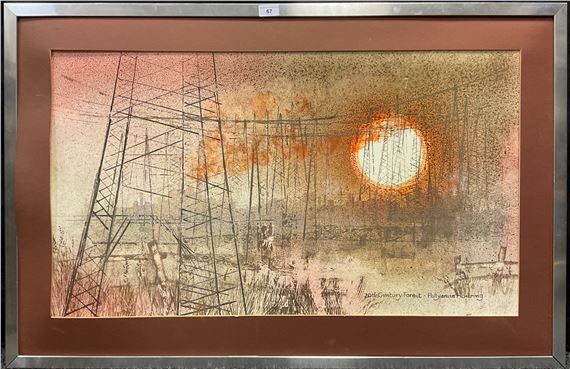 Pollyanna Pickering | Pollyanna Pickering th Century Forest signed ...