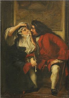 Charles Robert Leslie | The Happy Days of Charles I | MutualArt