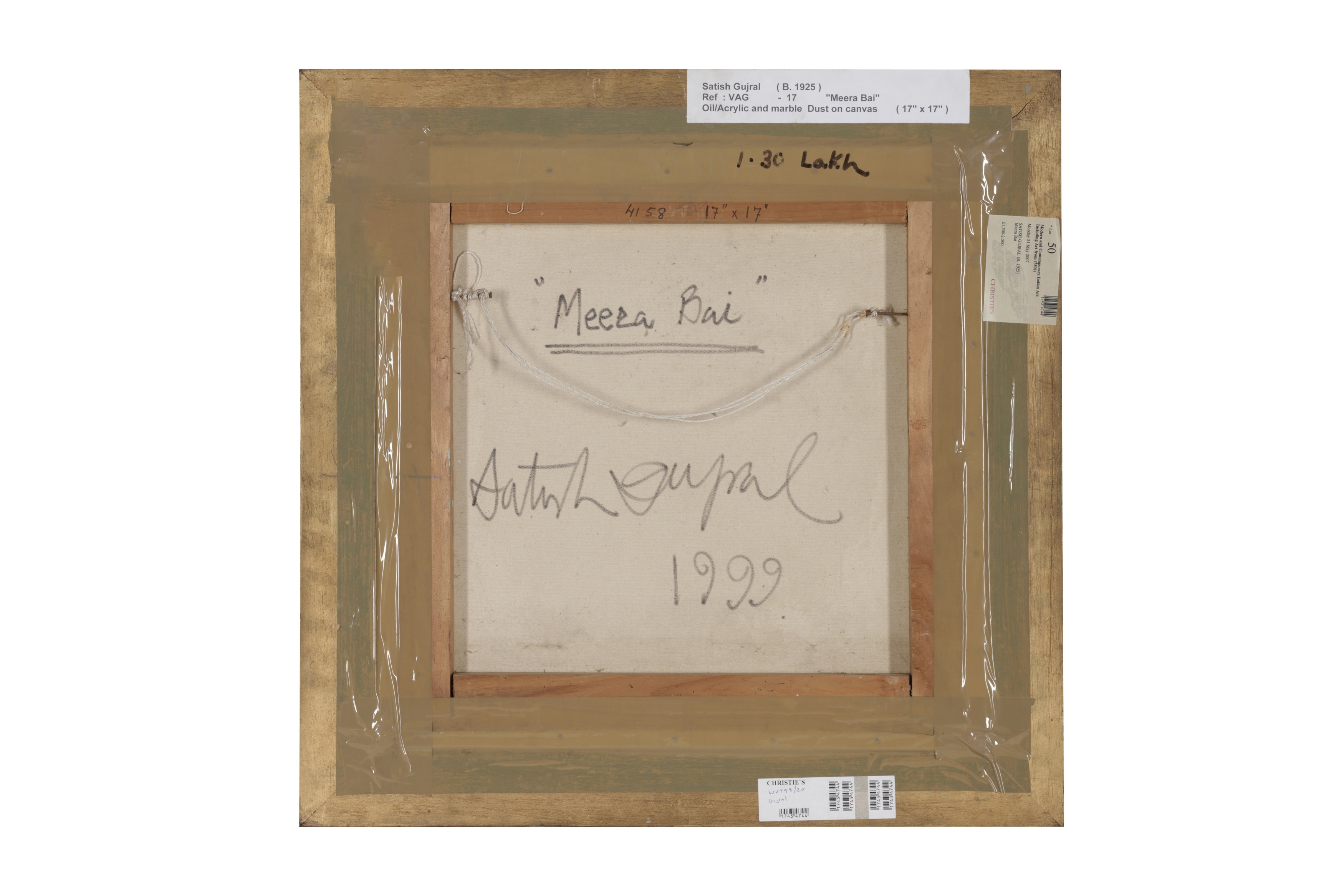 Satish Gujral | Meera Bai (1999) | MutualArt