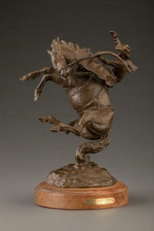 Bob Scriver | Hang in there Cowboy | MutualArt