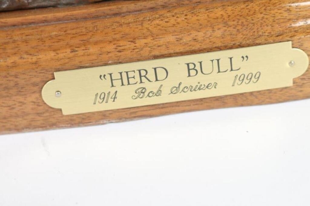 Bob Scriver | Heard Bull (1959) | MutualArt