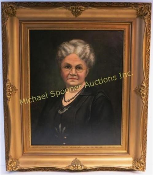 WILLIAM STUART TAGGART | PORTRAIT OF JEAN GARMANY BRANDT | MutualArt