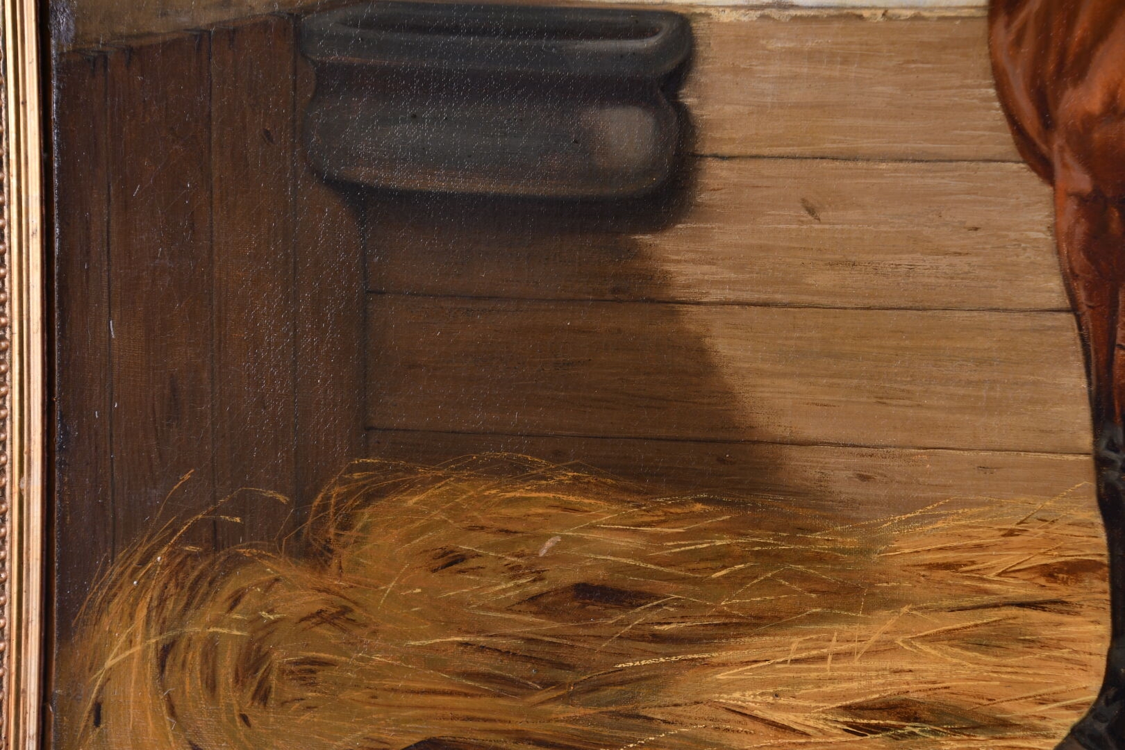 Emil Adam | Pur-sang au box (1884) | MutualArt