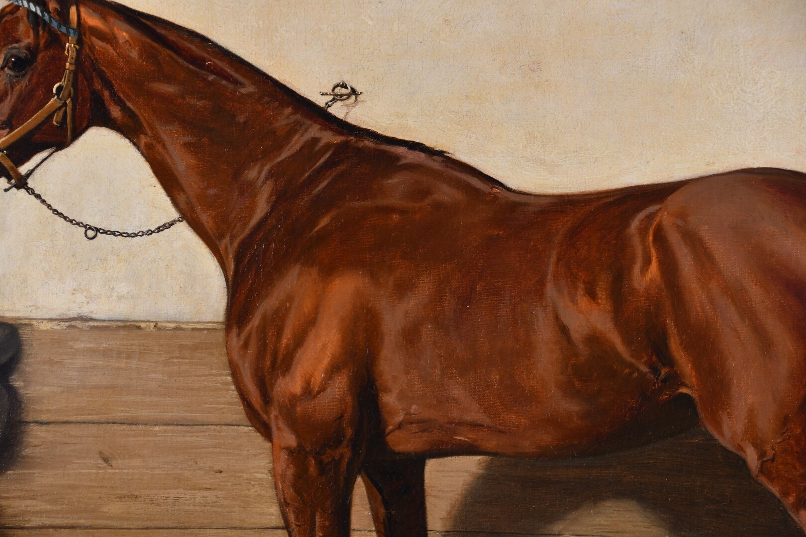 Emil Adam | Pur-sang au box (1884) | MutualArt